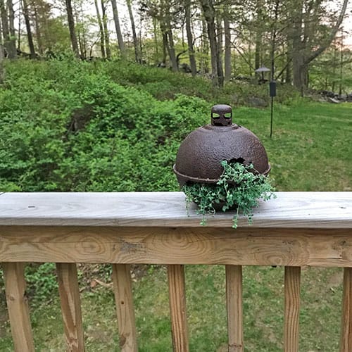 Smudge Pot Planter DIY | Re-purpose & Rehab Rusted Metal