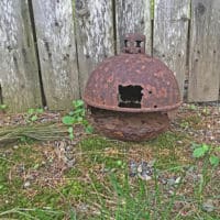 Upcycle Rusted Metal & Repurpose Into A Planter - Use Any Metal Container