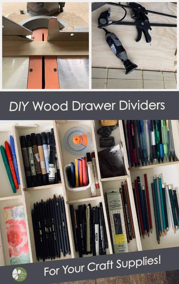 DIY Wood Drawer Dividers For Organization | Step By Step Tutorial