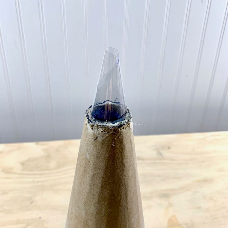 How To Make A Cement Cone Vase | Tutorial | Artsy Pretty Plants