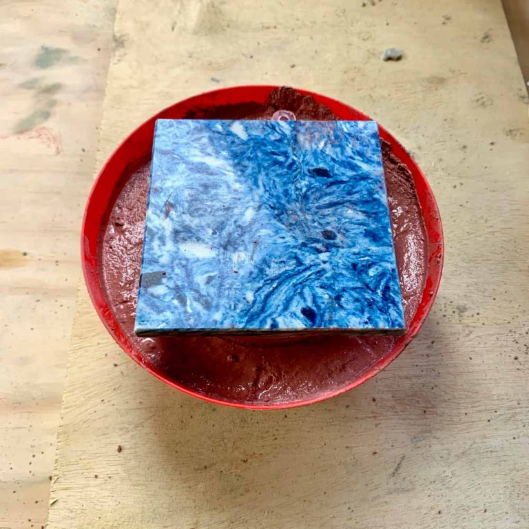 How To Make A Pink Colored Cement Planter! - Artsy Pretty Plants