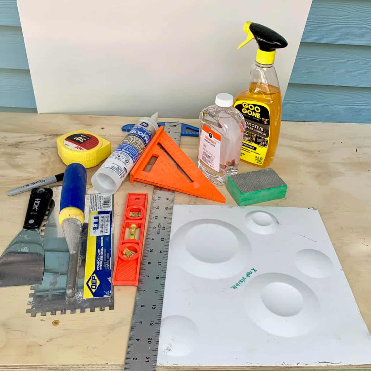 DIY DIY Planter Box with Handmade Cement Tiles - Artsy Pretty Plants