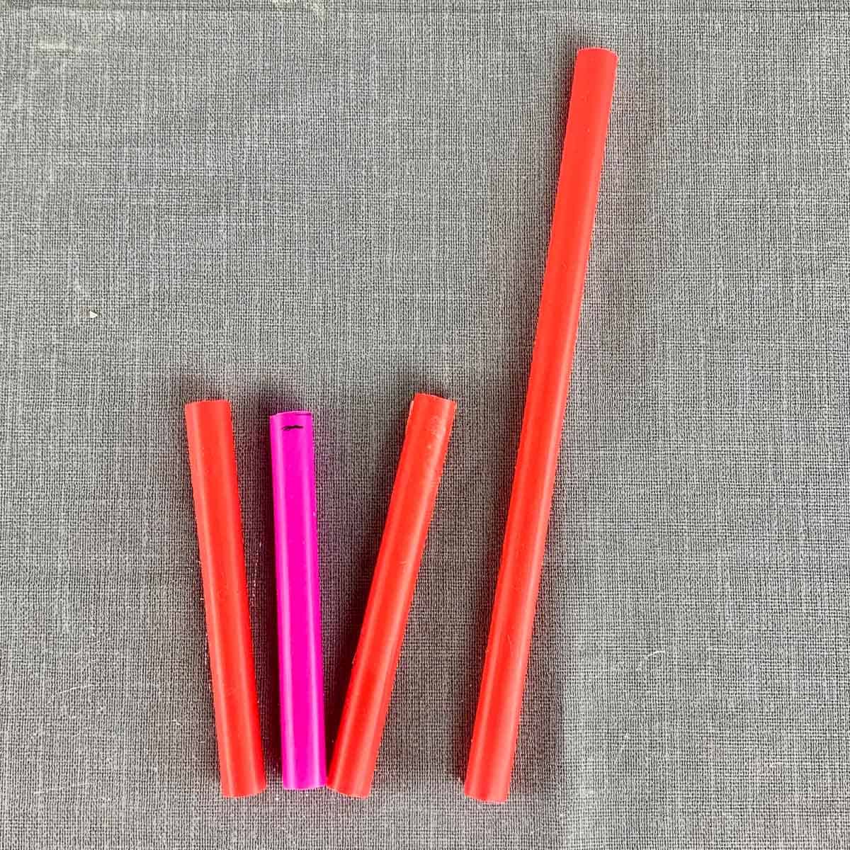 Make a Fluted Concrete Planter (Using Straws) - Artsy Pretty Plants