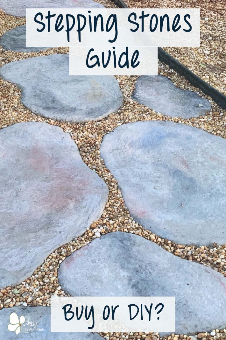 Stepping Stones Guide: Buy Or DIY? - Artsy Pretty Plants