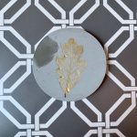 Concrete Coasters With Leaves–Easy DIY - Artsy Pretty Plants