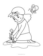 19 Best Free Garden Coloring Pages - Artsy Pretty Plants