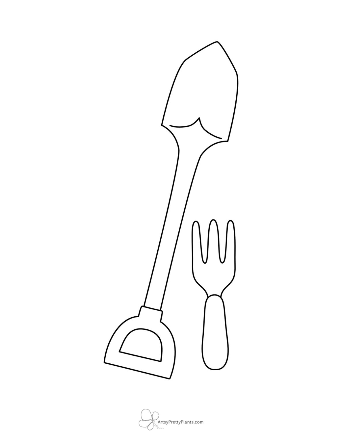 19 Best Free Garden Coloring Pages - Artsy Pretty Plants