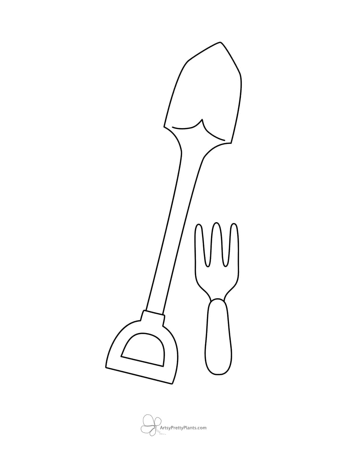 19 Best Free Garden Coloring Pages - Artsy Pretty Plants