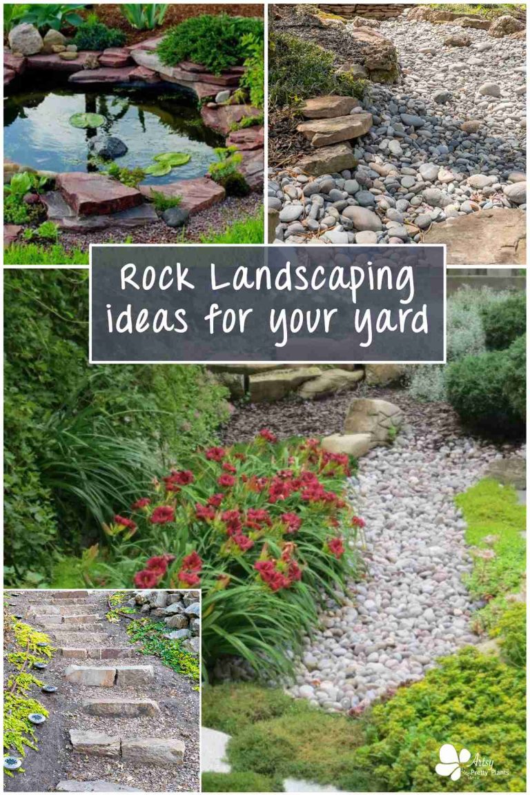 27 Unique Rock Landscaping Ideas For Your Yard - Artsy Pretty Plants