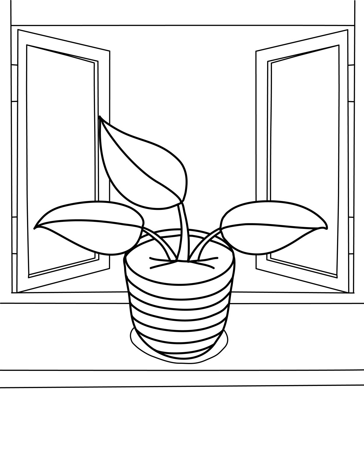 19 Coloring Pages of Plants –For Free - Artsy Pretty Plants