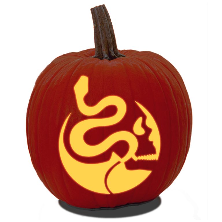 30 Free Skull Pumpkin Carving Patterns & Stencils - Artsy Pretty Plants