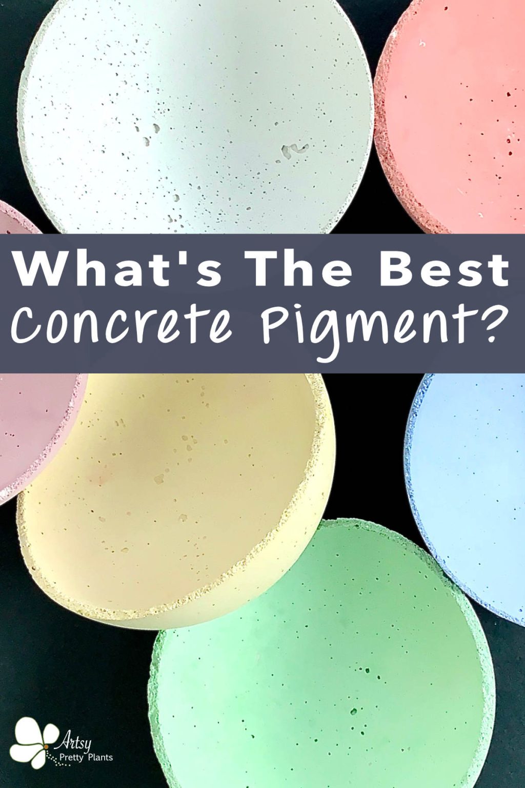The Best Concrete Colorant for Planters & Crafts - Artsy Pretty Plants