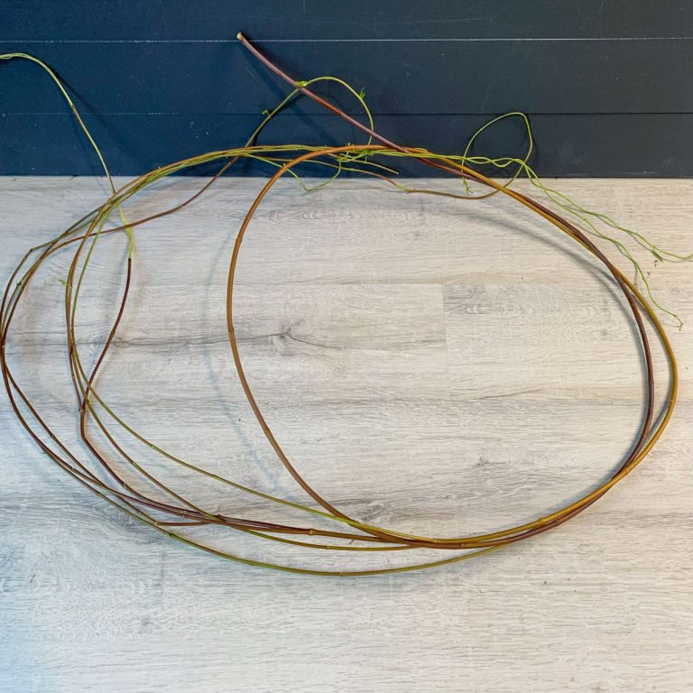 DIY Hanging Grapevine Basket Planter - Artsy Pretty Plants