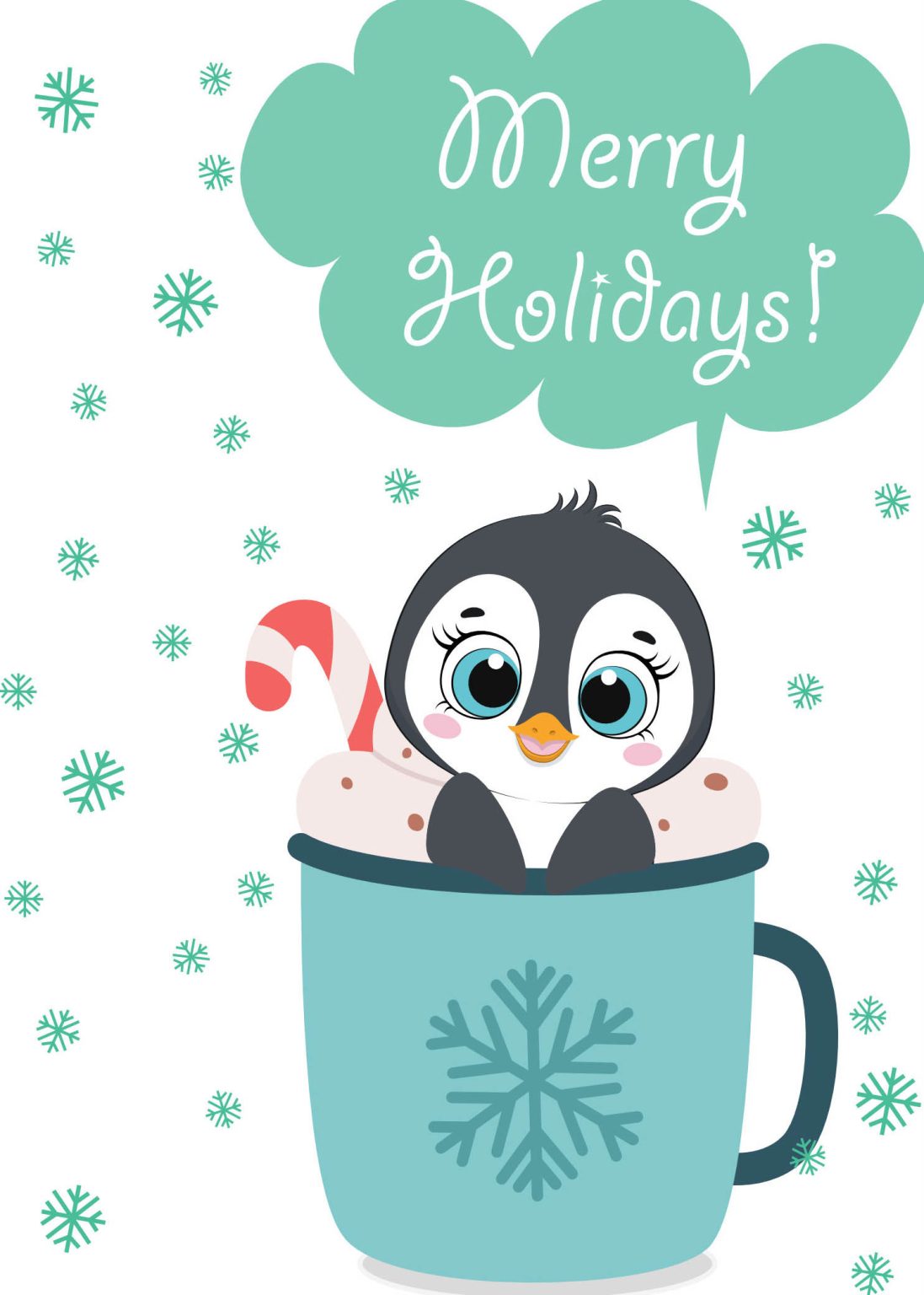 30 Cutest Printable Merry Christmas Cards- Free! - Artsy Pretty Plants