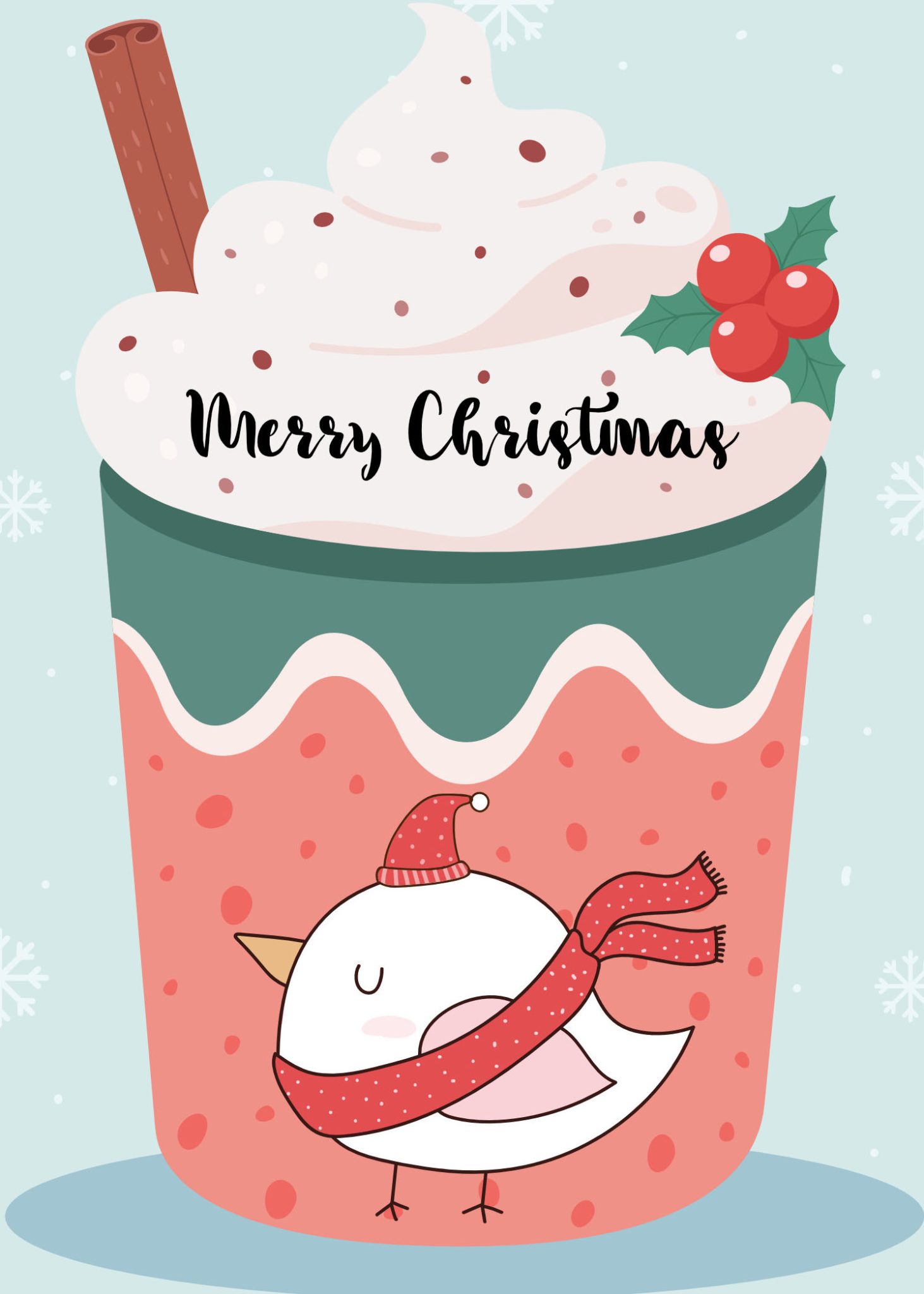 30 Cutest Printable Merry Christmas Cards- Free! - Artsy Pretty Plants