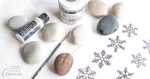 17 Best Christmas Rock Painting Ideas - Artsy Pretty Plants
