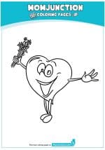 50 Valentine’s Day Coloring Pages for Free - Artsy Pretty Plants