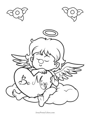 50 Valentine’s Day Coloring Pages for Free - Artsy Pretty Plants