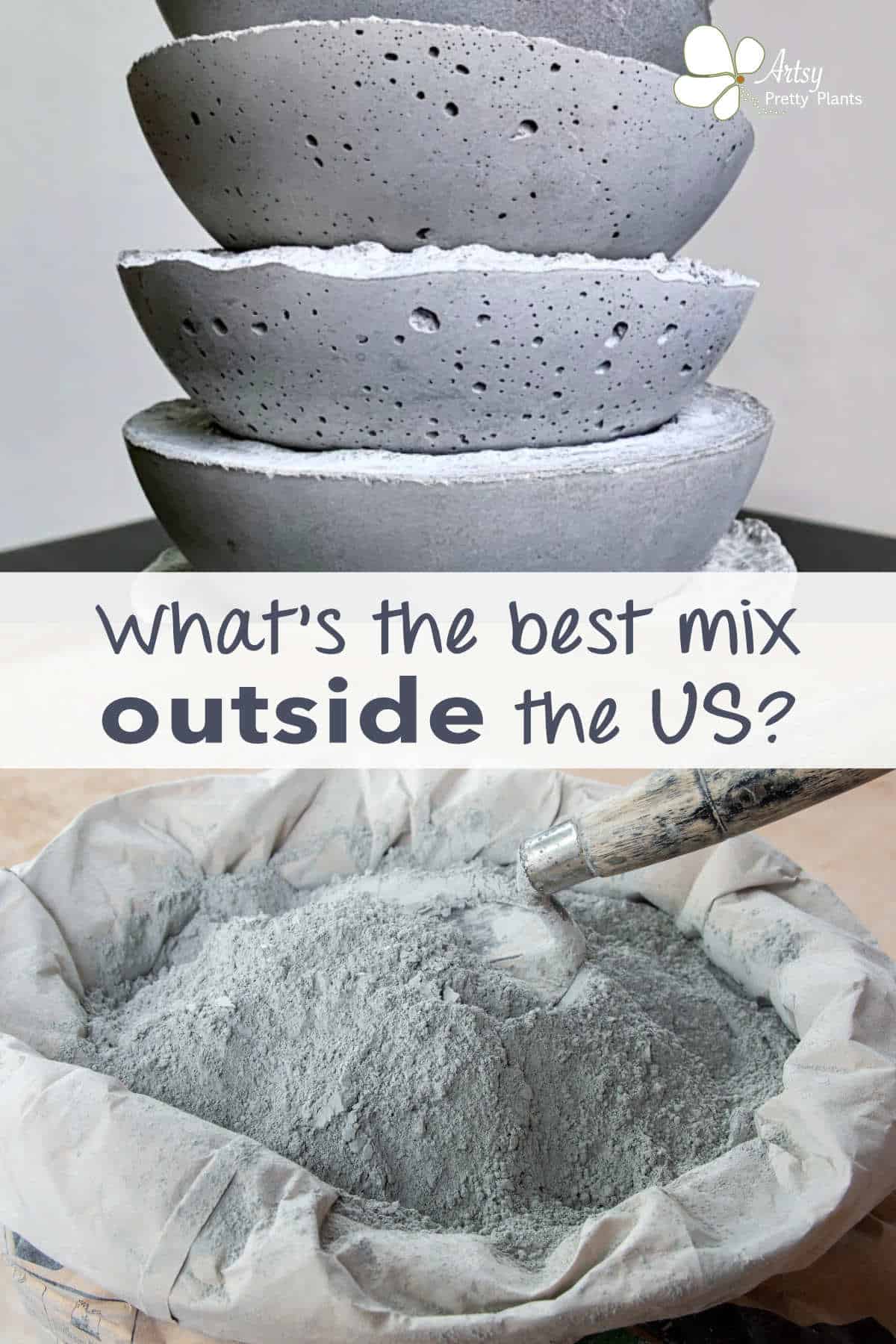 The Best Cement Mixes Outside The US (Concrete Crafts) - Artsy Pretty ...