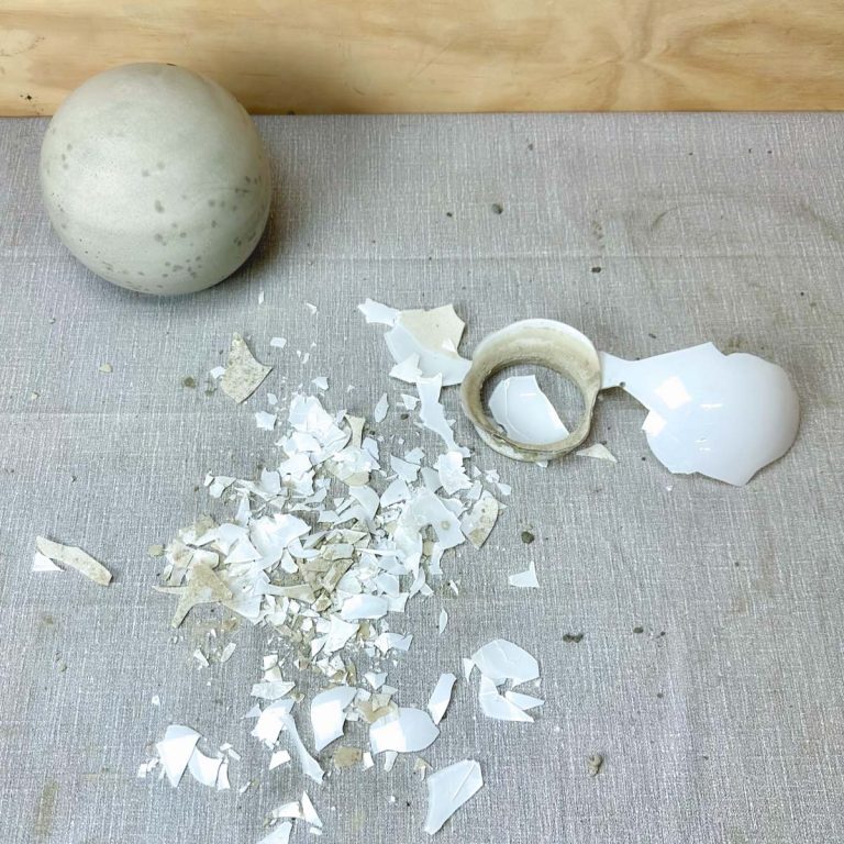 Easy DIY Concrete Sphere - Artsy Pretty Plants