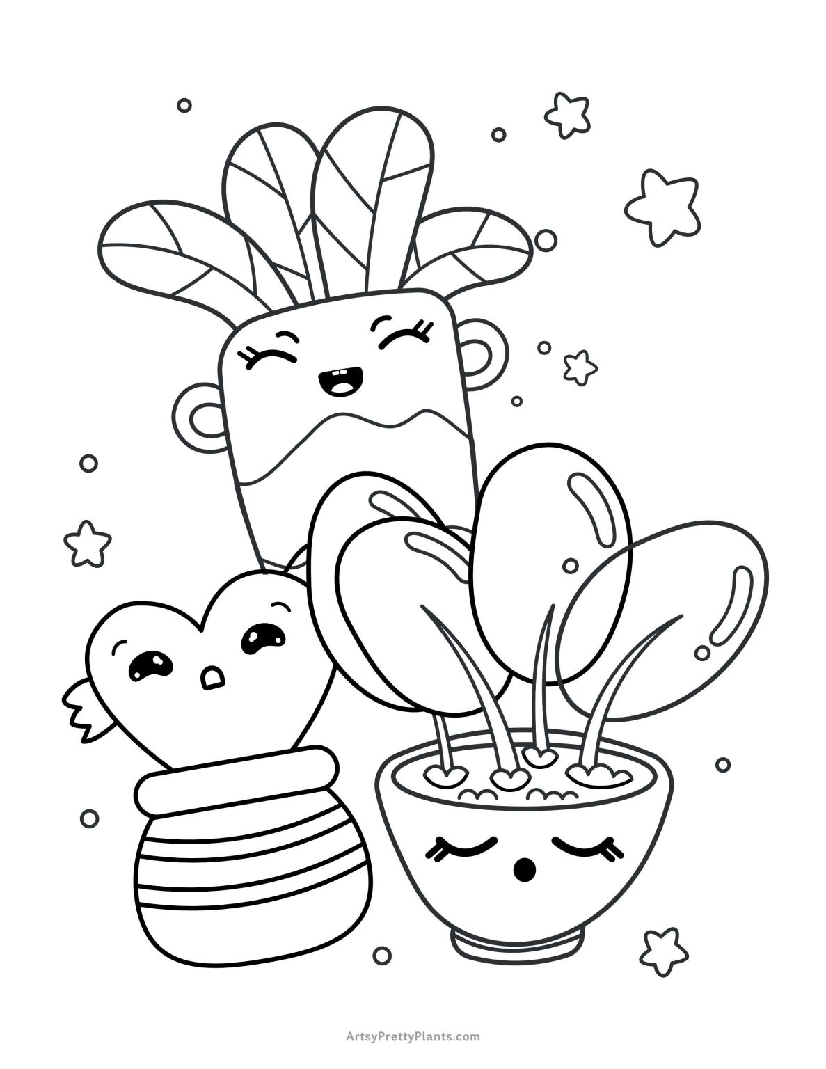 27 Free Cactus Coloring Pages (Printable PDFs) - Artsy Pretty Plants