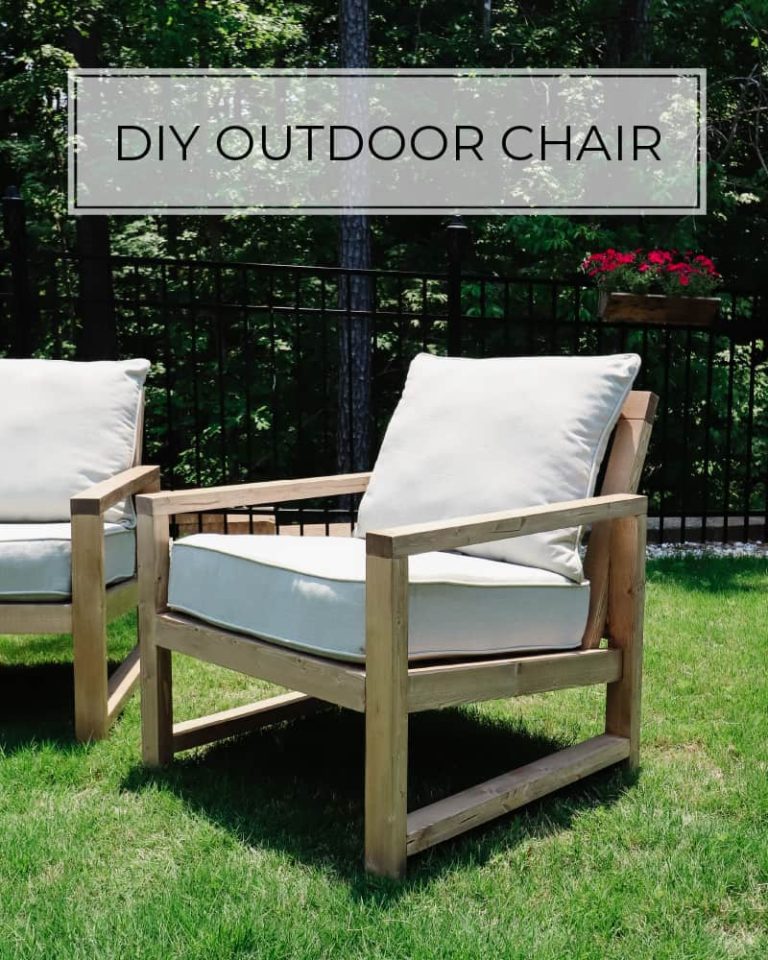 19 Amazing DIY Outdoor Chairs: You Can Make - Artsy Pretty Plants