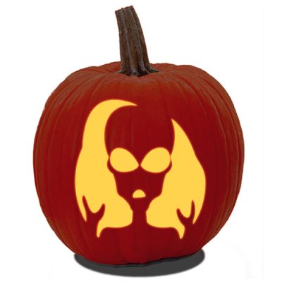 17 Free Alien Pumpkin Carving Patterns (Printable Stencils) - Artsy ...