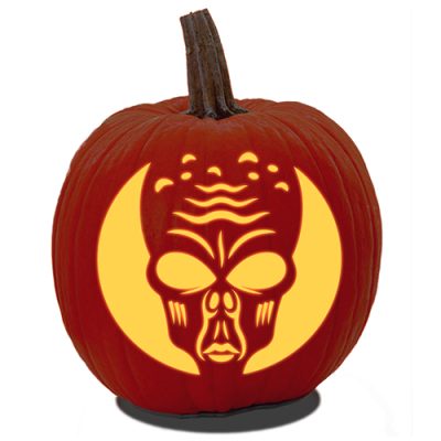 17 Free Alien Pumpkin Carving Patterns (Printable Stencils) - Artsy ...