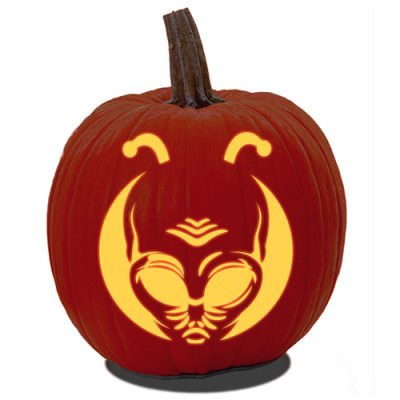 17 Free Alien Pumpkin Carving Patterns (Printable Stencils) - Artsy ...