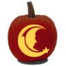 17 Moon And Stars Pumpkin Carving Patterns - Artsy Pretty Plants