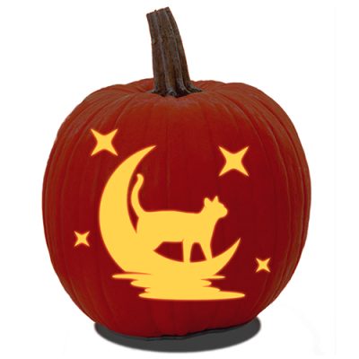 17 Moon And Stars Pumpkin Carving Patterns - Artsy Pretty Plants
