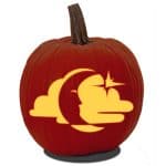 17 Moon And Stars Pumpkin Carving Patterns - Artsy Pretty Plants