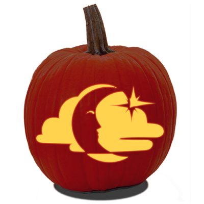 17 Moon And Stars Pumpkin Carving Patterns - Artsy Pretty Plants