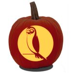 25 Owl Pumpkin Carving Patterns (Free Stencils) - Artsy Pretty Plants