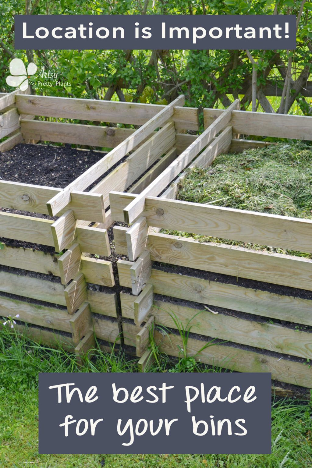 Where To Place A Compost Bin: The Best Location - Artsy Pretty Plants