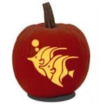15 Free Fish Pumpkin Carving Patterns & Stencils - Artsy Pretty Plants