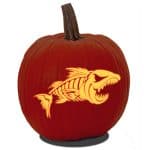 15 Free Fish Pumpkin Carving Patterns & Stencils - Artsy Pretty Plants
