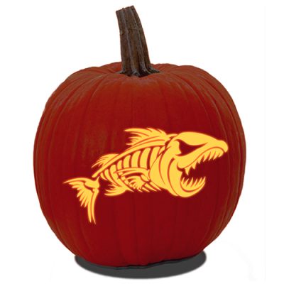 15 Free Fish Pumpkin Carving Patterns & Stencils - Artsy Pretty Plants