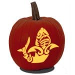 15 Free Fish Pumpkin Carving Patterns & Stencils - Artsy Pretty Plants