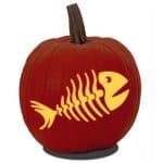 15 Free Fish Pumpkin Carving Patterns & Stencils - Artsy Pretty Plants