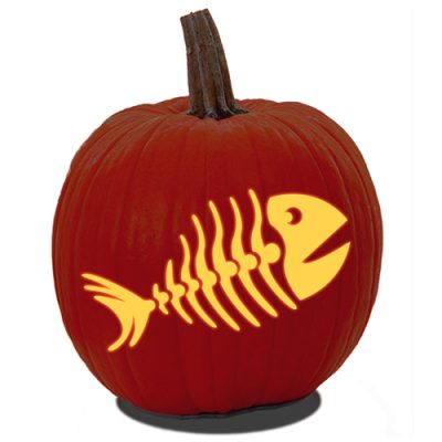 15 Free Fish Pumpkin Carving Patterns & Stencils - Artsy Pretty Plants