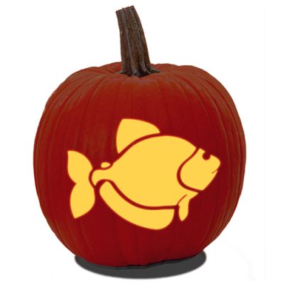 15 Free Fish Pumpkin Carving Patterns & Stencils - Artsy Pretty Plants