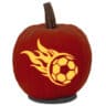 15 Soccer Pumpkin Carving Patterns (For Free!) - Artsy Pretty Plants