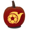 15 Soccer Pumpkin Carving Patterns (For Free!) - Artsy Pretty Plants