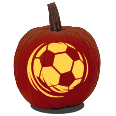 15 Soccer Pumpkin Carving Patterns (For Free!) - Artsy Pretty Plants