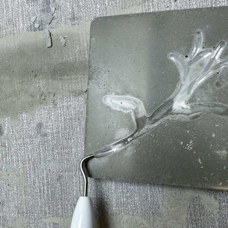 Make Concrete Inlay Designs (The Easiest Way) - Artsy Pretty Plants