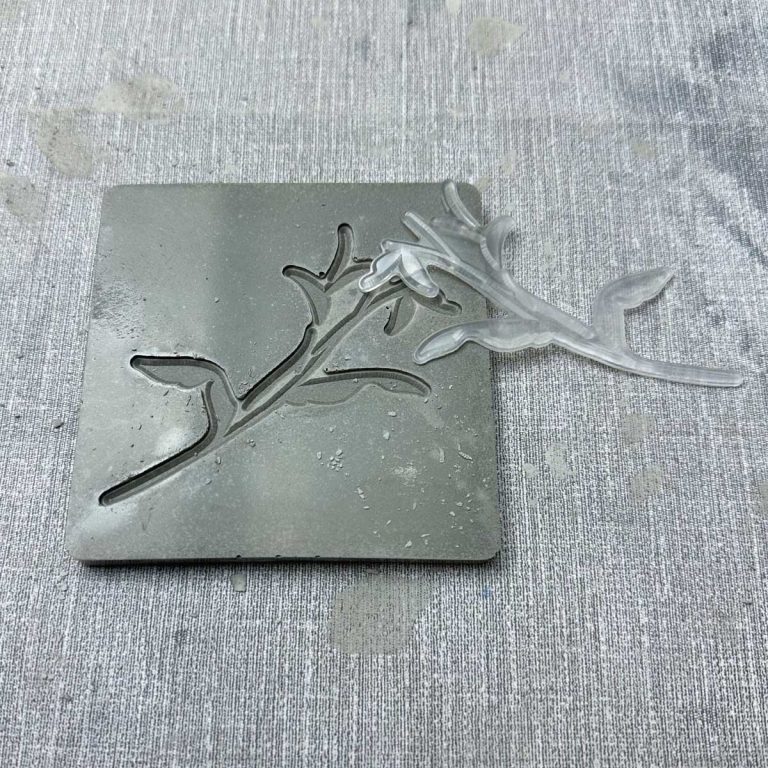 Make Concrete Inlay Designs (The Easiest Way) - Artsy Pretty Plants