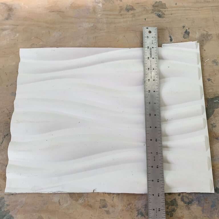 How to Make Cement Wall Art With A Stunning 3D Textured Design - Artsy ...