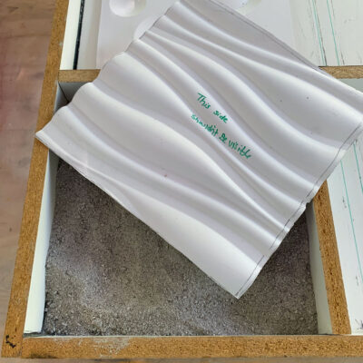 How to Make Cement Wall Art With A Stunning 3D Textured Design - Artsy ...