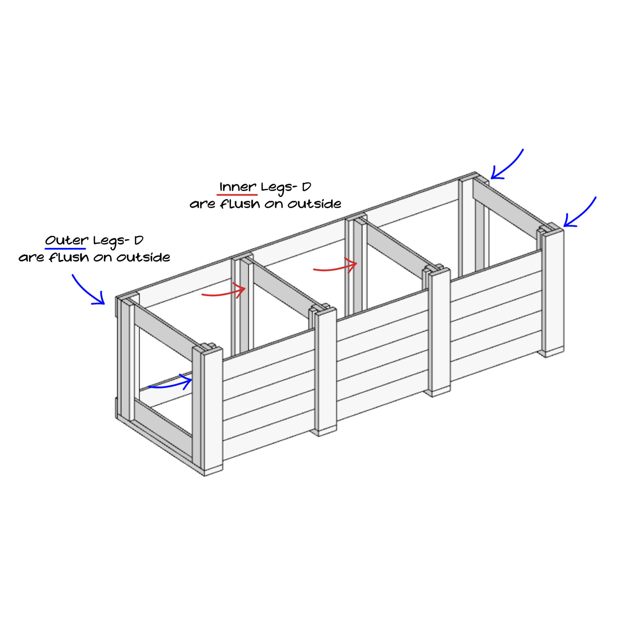 DIY Wire & Wood Compost Bins (3 Units for Fast Composting!) - Artsy ...